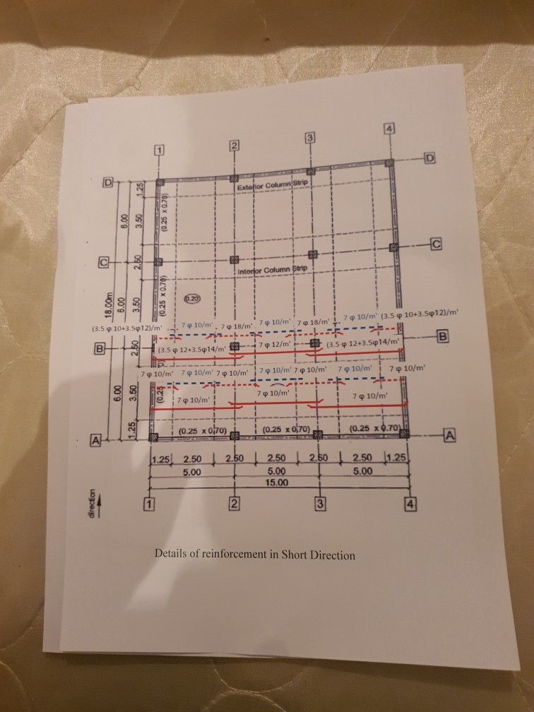 Question #1 Figure / shows a structural plan of flat | Chegg.com