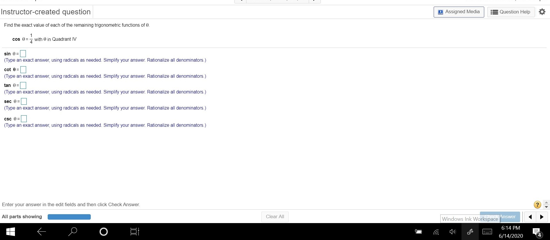 Solved Instructor-created question Assigned Media Question | Chegg.com