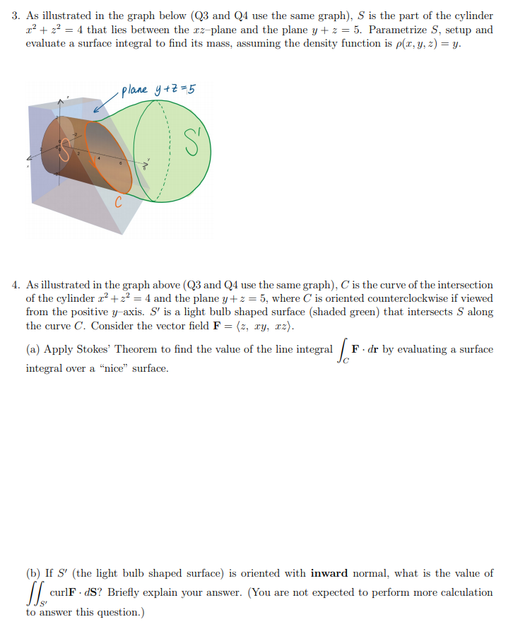 Solved 3. As illustrated in the graph below (Q3 and Q4 use | Chegg.com