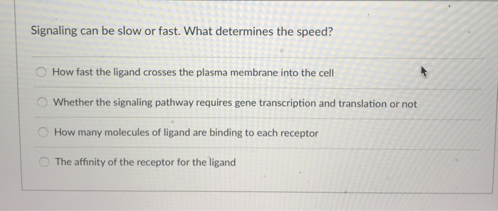 Solved In regards of cell communication: signaling can be | Chegg.com