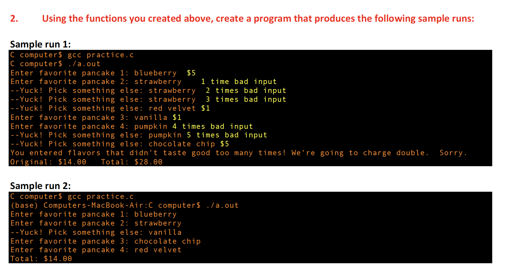 Coding: Note: you may receive coding questions in the | Chegg.com