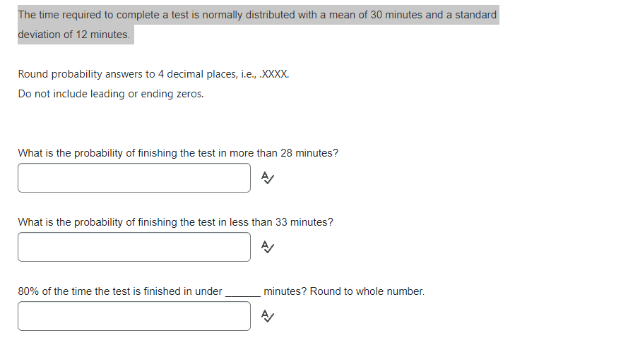 Solved Round probability answers to 4 decimal places, i.e., | Chegg.com
