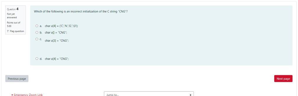 Solved If the following statements display "cng" 3 times, | Chegg.com