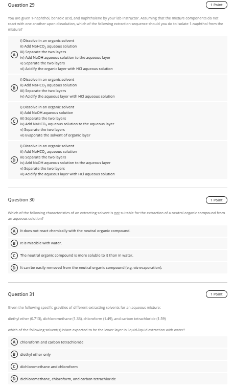 Solved Exam Content Question 1 1 Point Label correctly the | Chegg.com