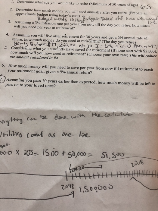 #6 and 7 ONLY IN TVM SOLVER FORM : N=, I%= ,PV=, PMT= | Chegg.com