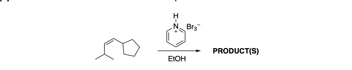 Solved N. Brz PRODUCT(S) EtOH 2. [1] Name the brominating | Chegg.com