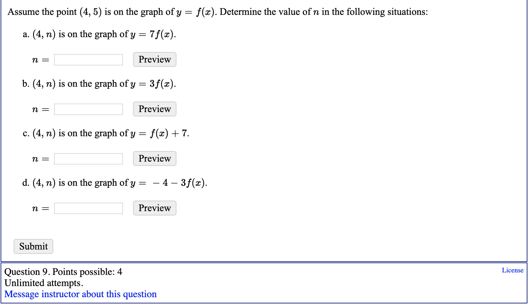 Solved The Function F Has A Domain Of [0 4 And A Range Of