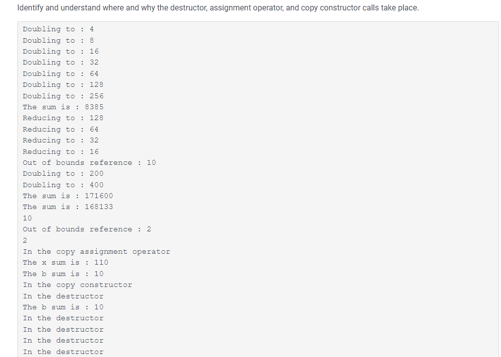 Solved 19.4 Lab: Dynamic Arrays (Part II) For this lab you | Chegg.com
