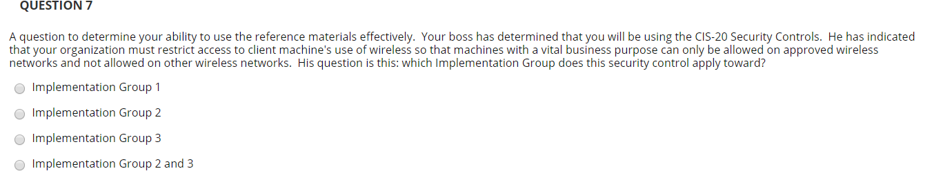 Solved QUESTION 7 A question to determine your ability to | Chegg.com