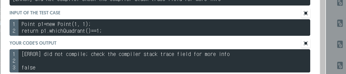 Solved START CODE public class Point { private double x, | Chegg.com
