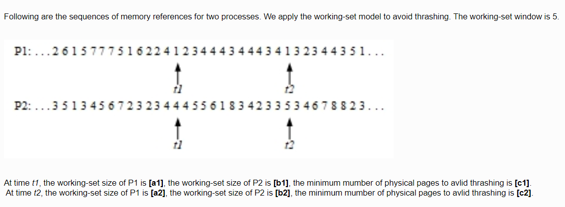 Solved Following are the sequences of memory references for | Chegg.com