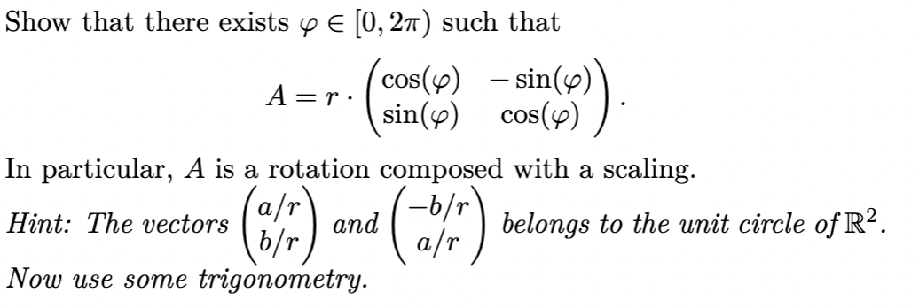 Solved Let A B ∈ R Be Non Zero Real Numbers Such That A2 3914