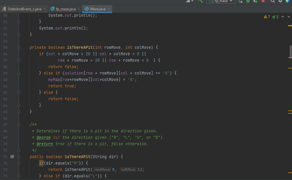 Java Maze Runner Project For this project you will | Chegg.com