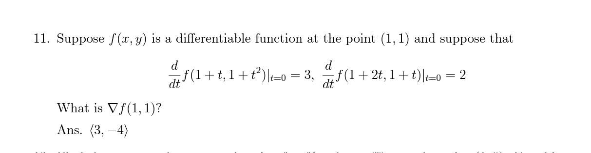 Solved Suppose f(x,y) ﻿is a differentiable function at the | Chegg.com