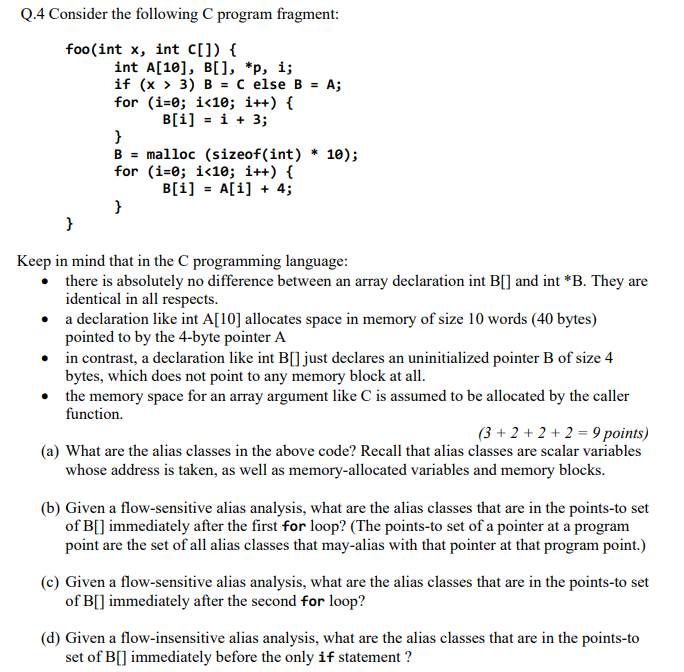 Keep in mind that in the C programming language: • | Chegg.com