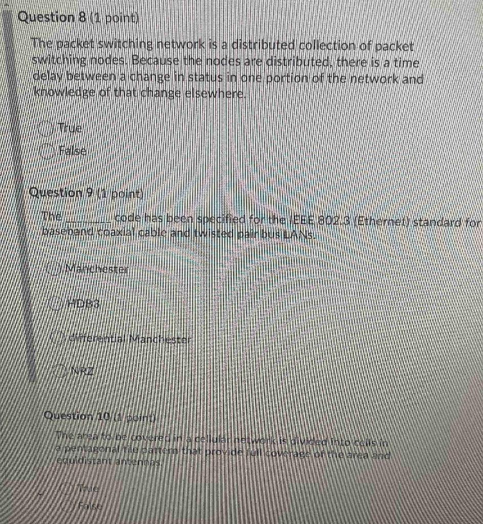 Solved Question 814 point) The packet Switching network is a | Chegg.com
