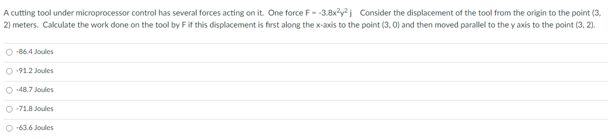 Solved A cutting tool under microprocessor control has | Chegg.com
