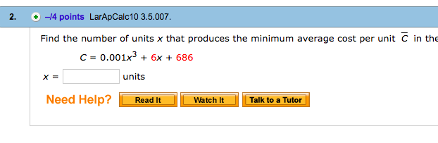 Solved 1. -14 points LarApCalc10 3.5.002.MI Find the number | Chegg.com