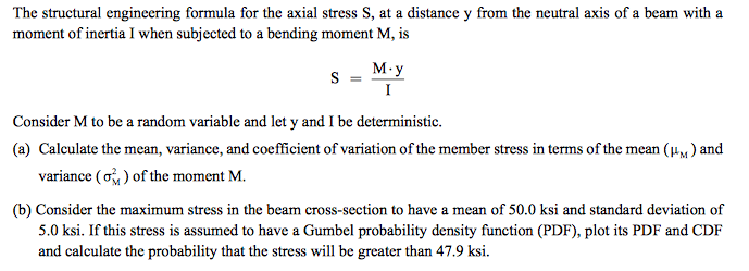 Solved The structural engineering formula for the axial | Chegg.com