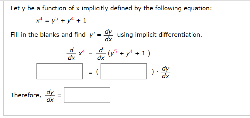 Solved Let y be a function of x implicitly defined by the | Chegg.com