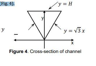 Solved A type of compact heat exchanger with an equilateral | Chegg.com