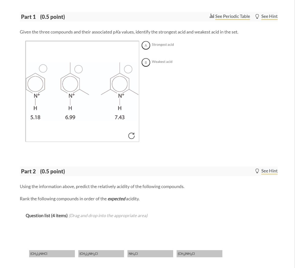 Solved Part 1 (0.5 point) See Periodic Table Q See Hint | Chegg.com