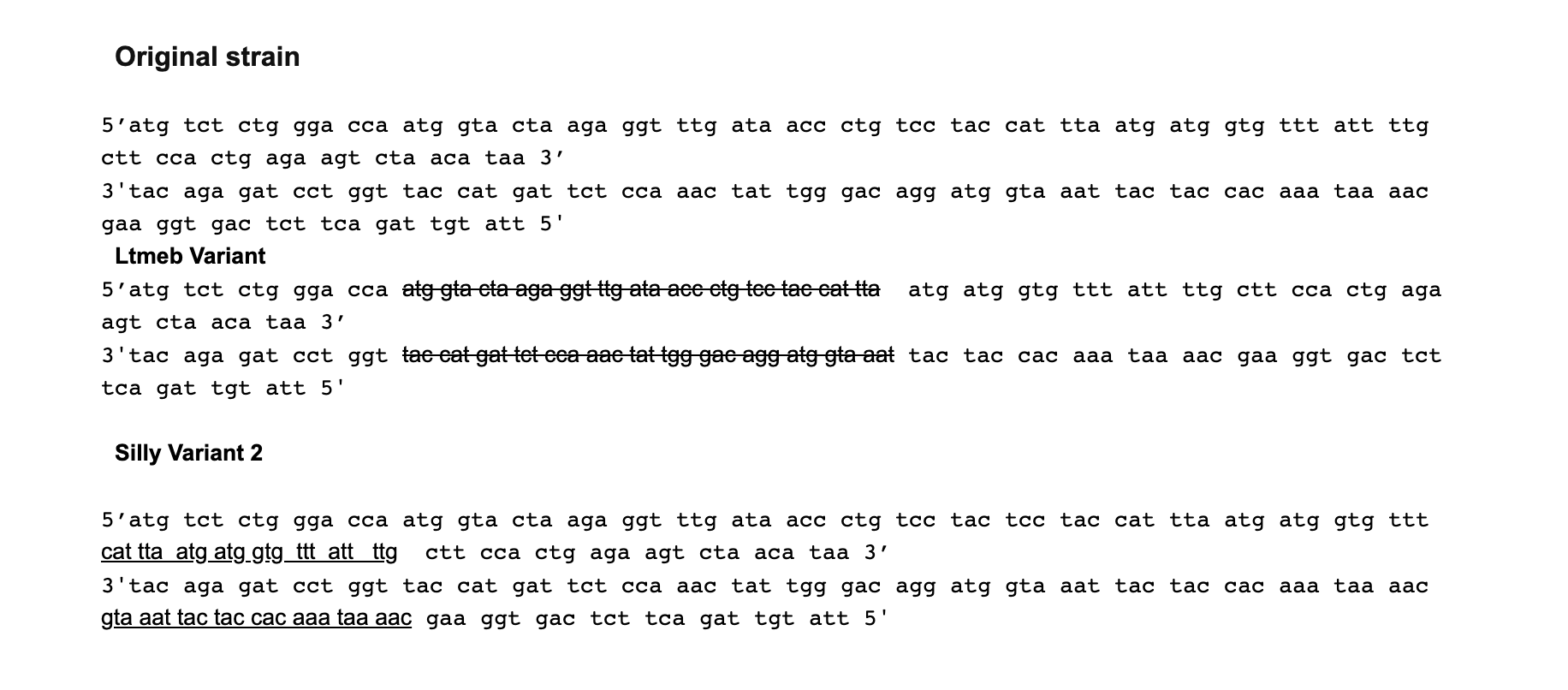 Solved You are hired at a laboratory and are asked to design | Chegg.com