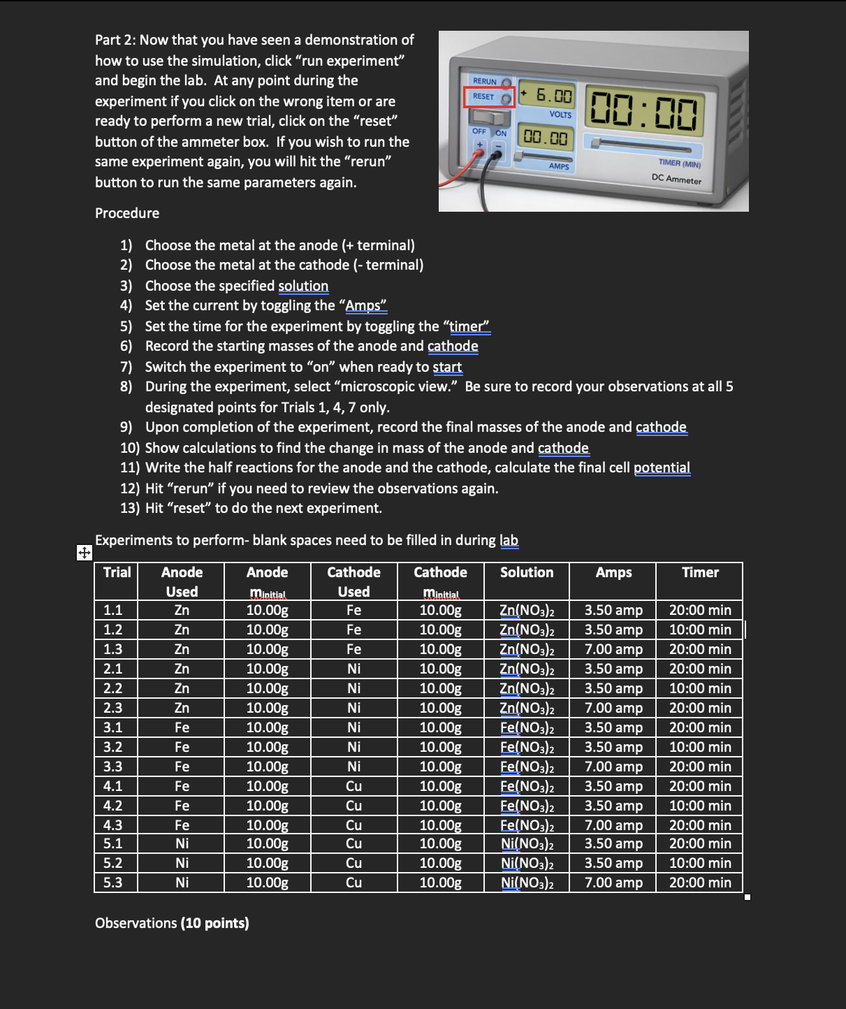 Part 2: Now that you have seen a demonstration of how | Chegg.com