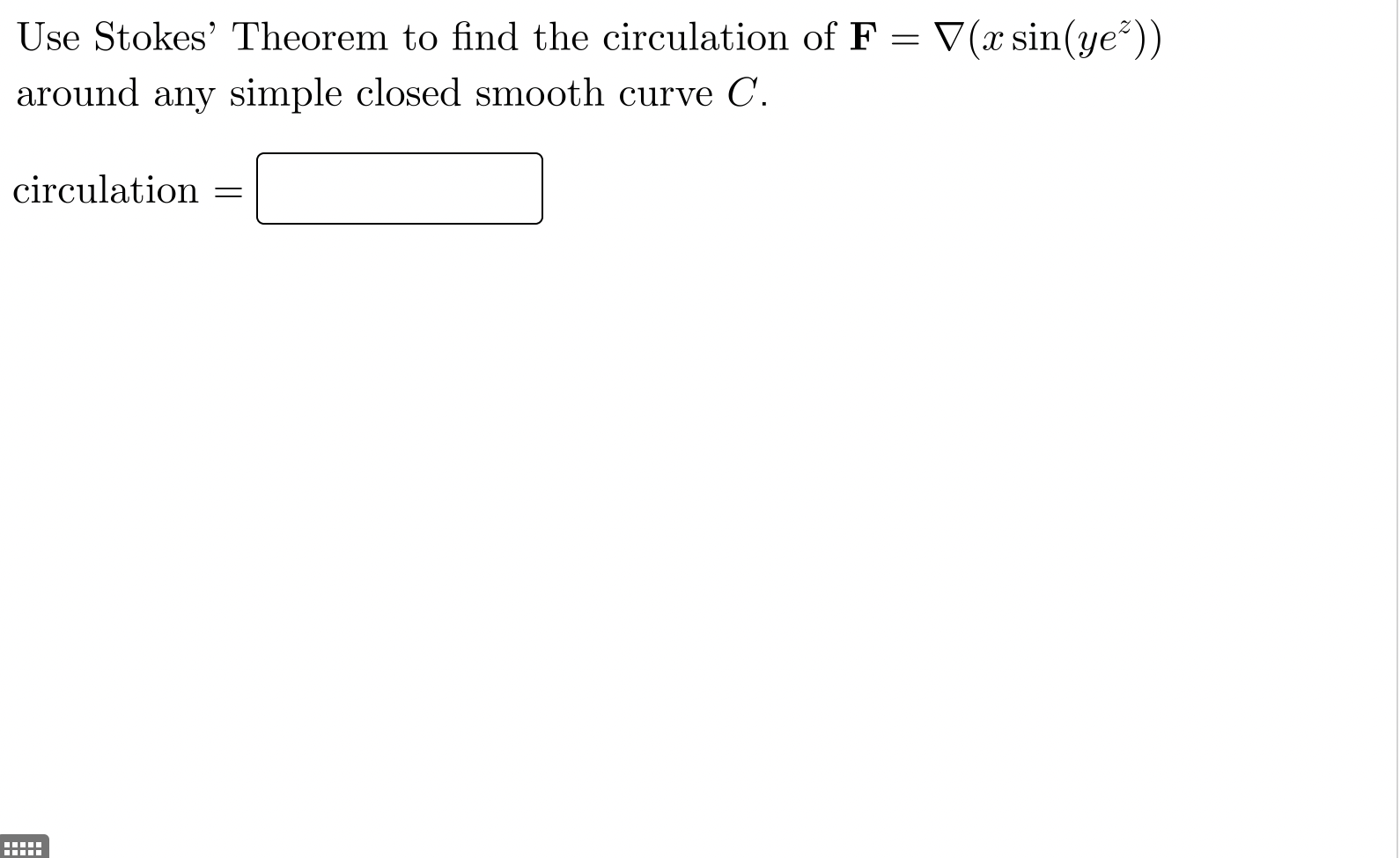 Use Stokes' Theorem to find the circulation of | Chegg.com
