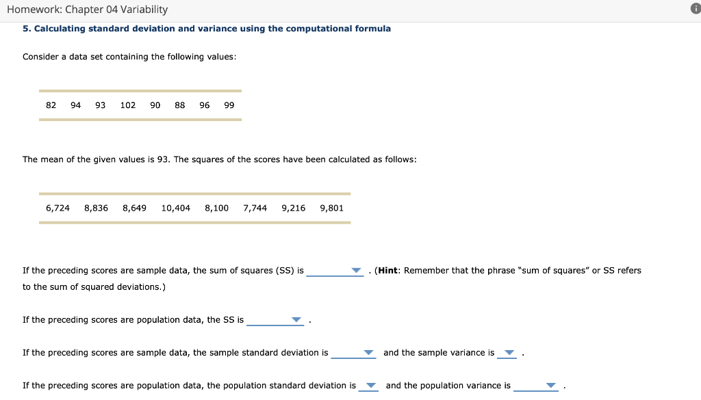 Solved 6 Visualizing Variability A Researcher Designs An Chegg