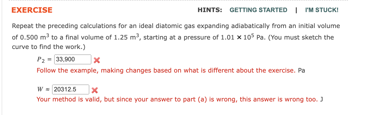 Repeat the preceding calculations for an ideal | Chegg.com