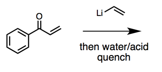 Solved Li then water/acid quench | Chegg.com