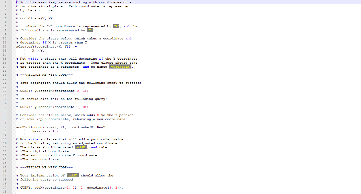 Solved Fo For this exercise, we are working with coordinates | Chegg.com
