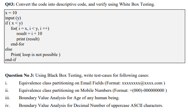 Solved Q#3: Convert the code into descriptive code, and | Chegg.com