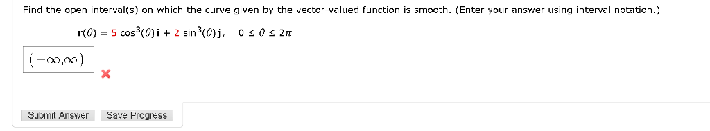 Solved Find the open interval(s) on which the curve given by | Chegg.com