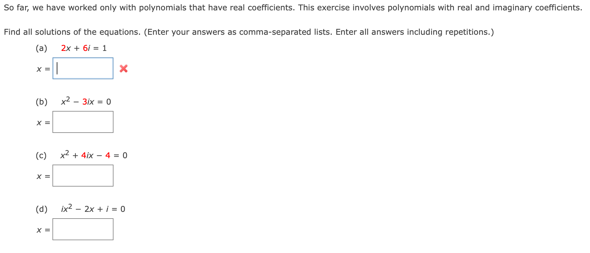 Solved So far, we have worked only with polynomials that | Chegg.com