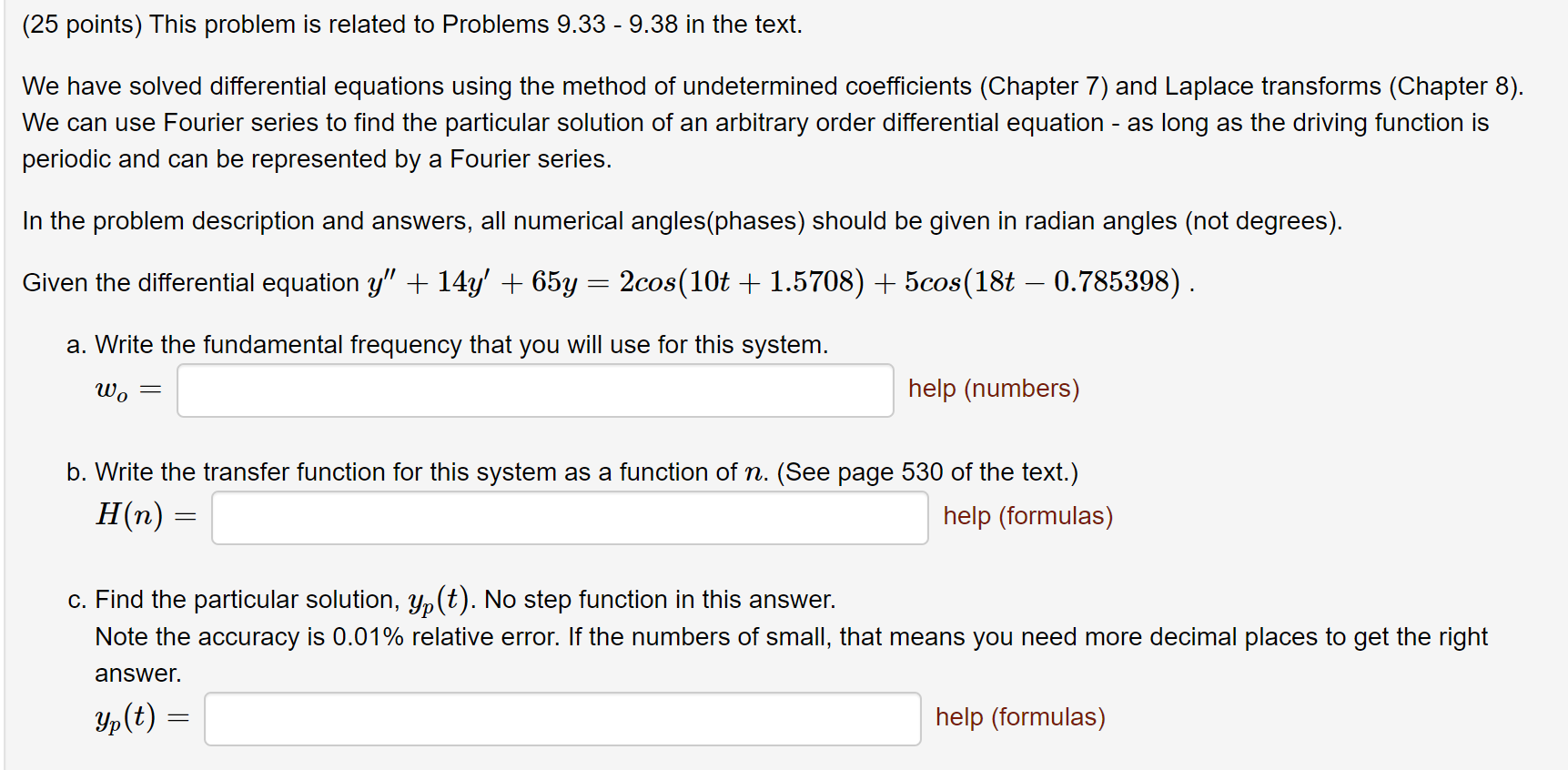 Solved 25 points) This problem is related to Problems | Chegg.com