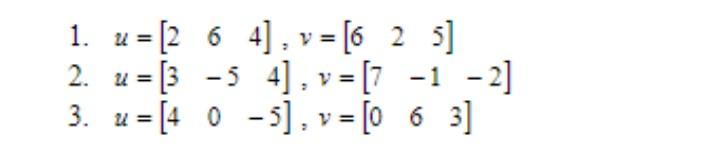 Solved B. Enter and plot the transpose of following vectors, | Chegg.com