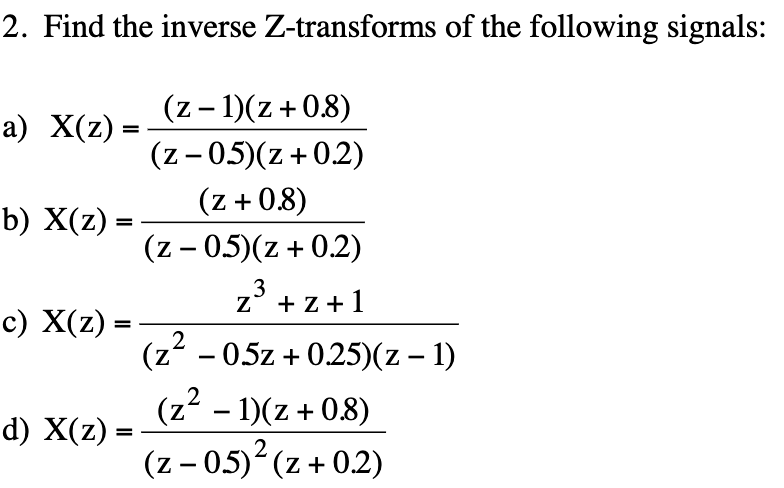 Solved 3. Use the Final Value Theorem to determine the final | Chegg.com