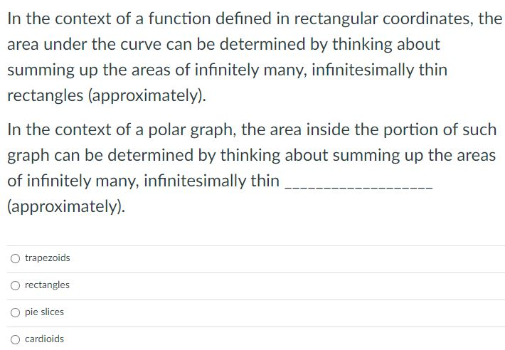 Solved In the context of a function defined in rectangular | Chegg.com