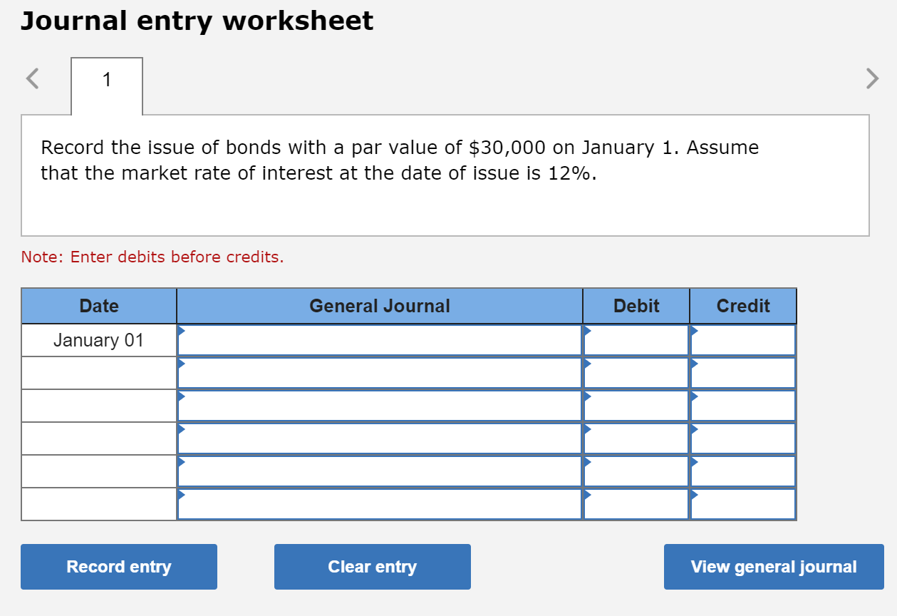 Solved 1. The market rate at the date of issuance is 8%. (a) | Chegg.com