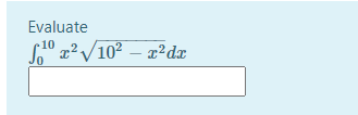 Solved Evaluate - 10 2 | Chegg.com