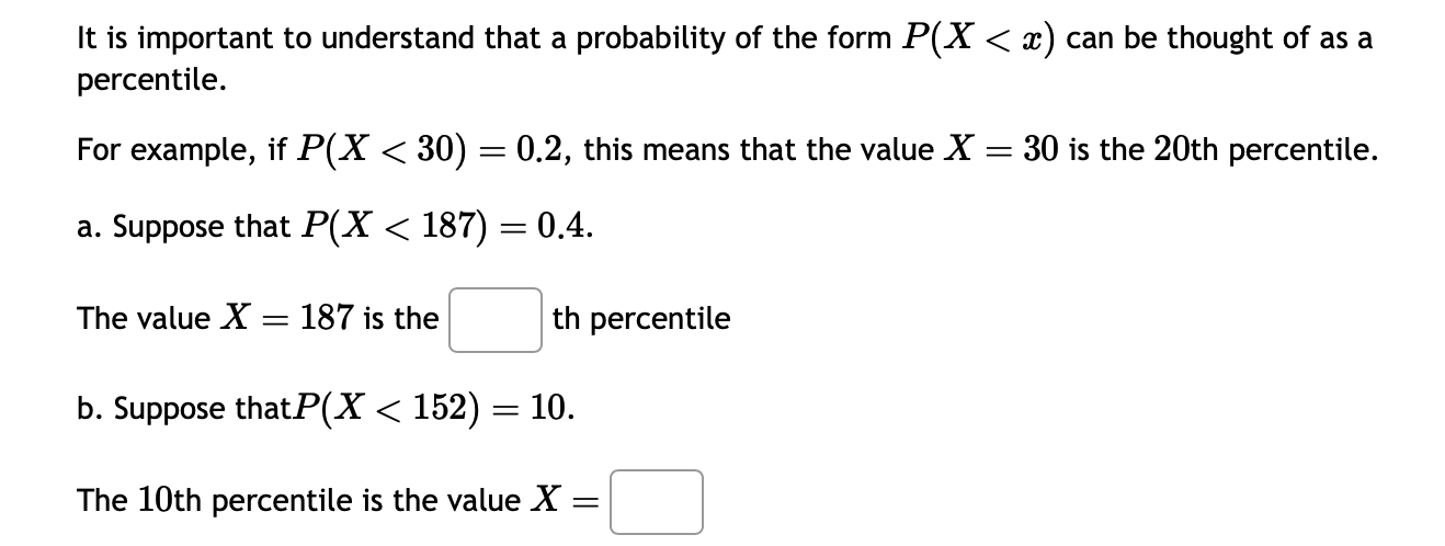 Solved It is important to understand that a probability of | Chegg.com