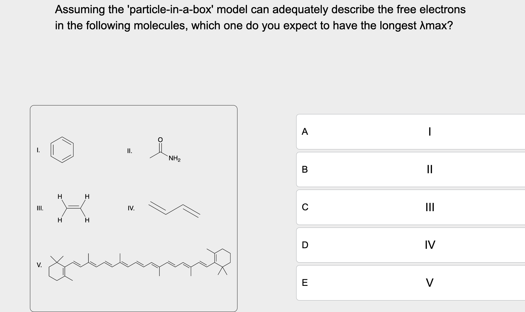 Solved Assuming the 'particle-in-a-box' model can adequately | Chegg.com