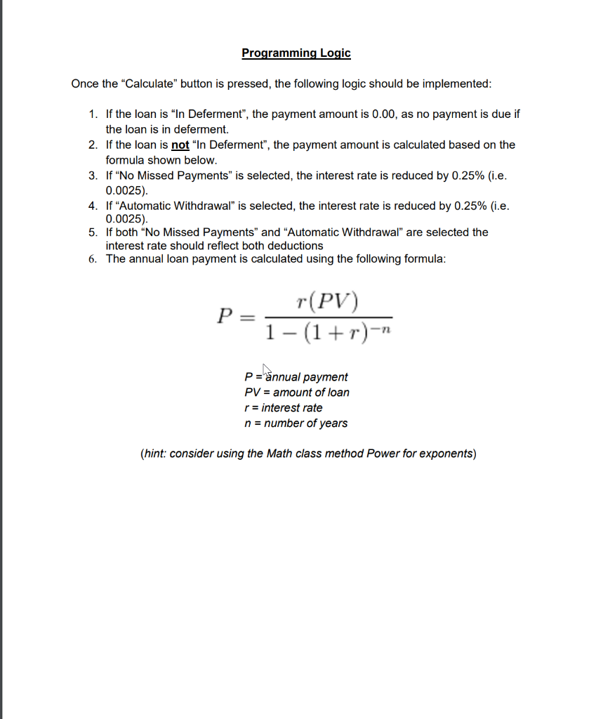 CSE1322L Assignment 7 Background Topics GUI | Chegg.com
