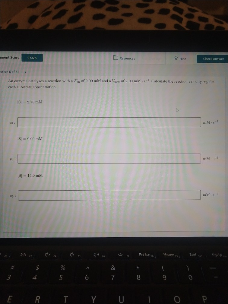 Solved nment Score: 67.6% Resources 8 Hint Check Answer | Chegg.com