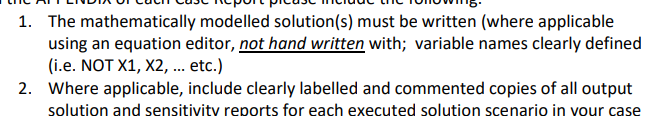 Solved Solve the below question using solver in the excel | Chegg.com