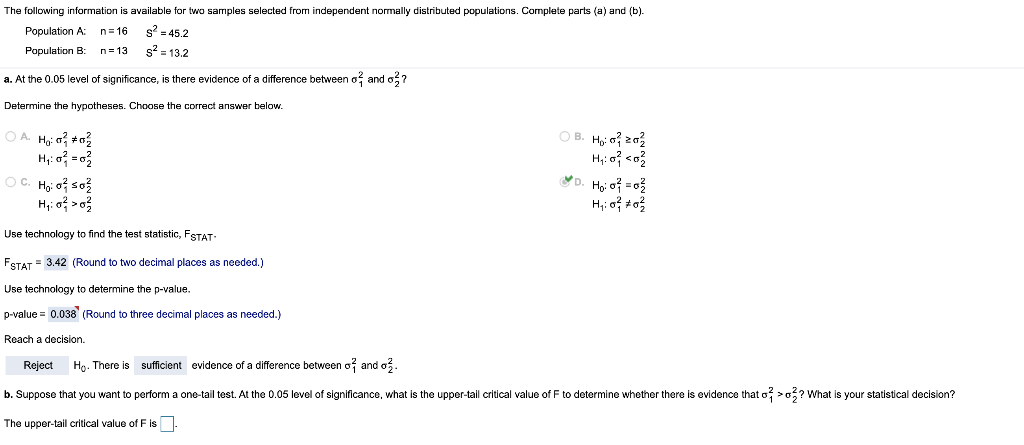 Solved The following information is available for two | Chegg.com