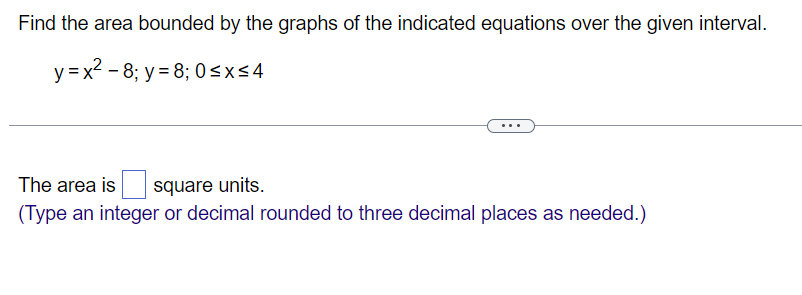 Solved Find the area bounded by the graphs of the indicated | Chegg.com