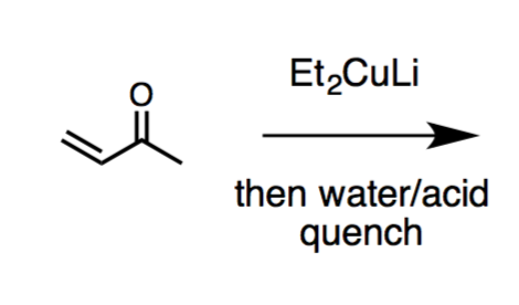 Solved Et Culi then water/acid quench | Chegg.com